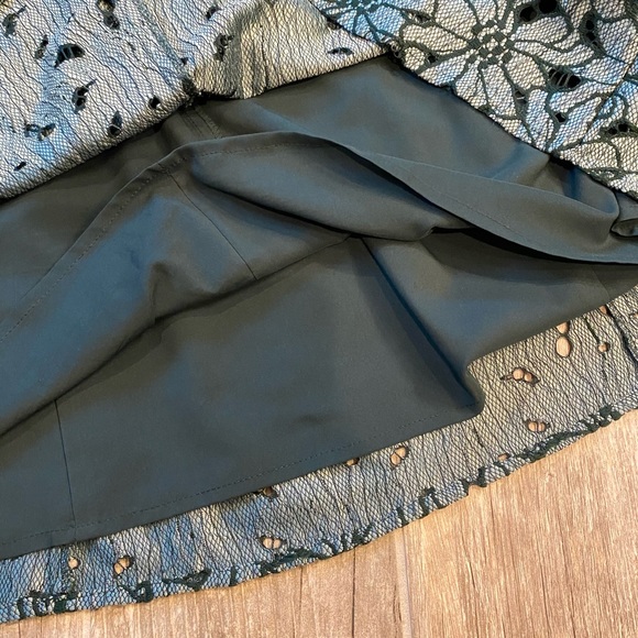 CeCe | Dresses | Cece Green Fit And Flare Layla Dress | Poshmark